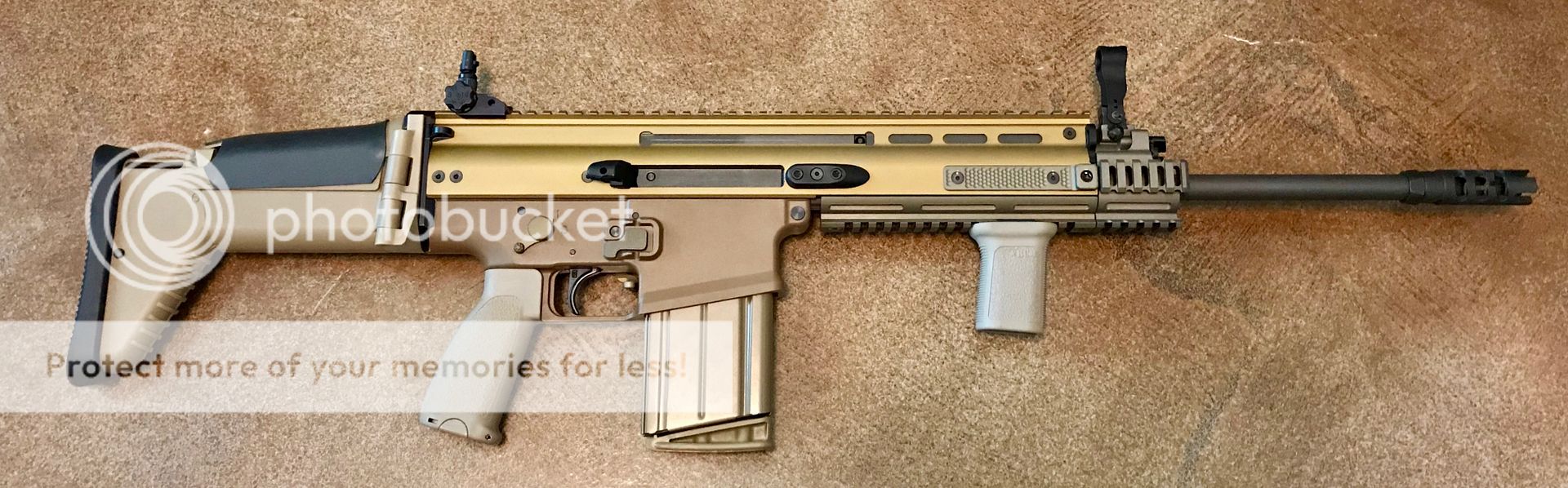 SCAR 17 FDE with upgrades - AR15.COM