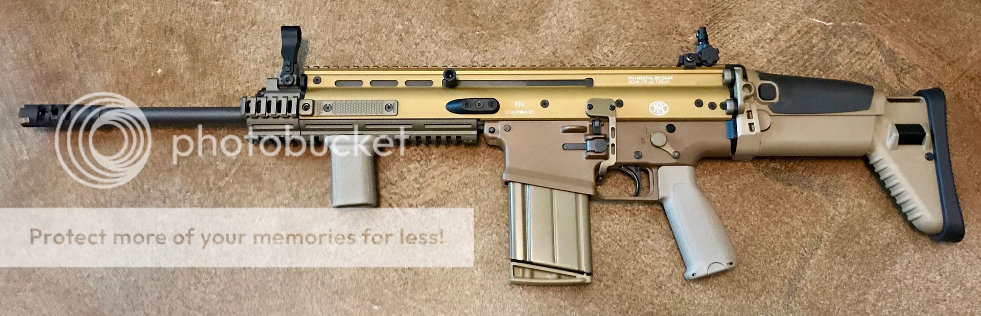 SCAR 17 FDE with upgrades - AR15.COM